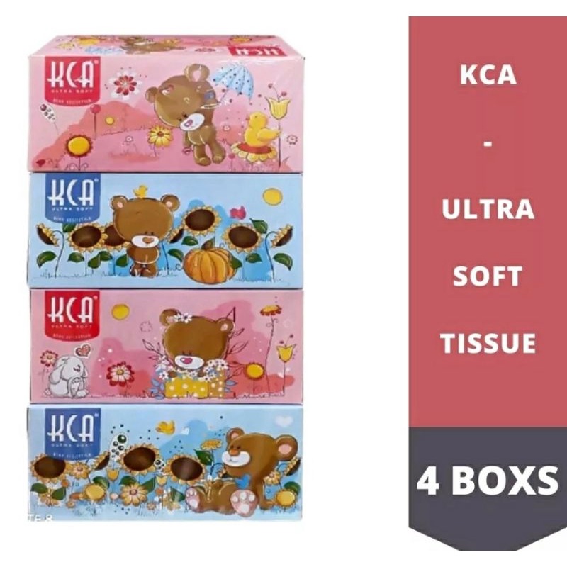 KCA - Ultra Soft / Tissue 4 Boxs x 2 ply × 170'S | Shopee Malaysia