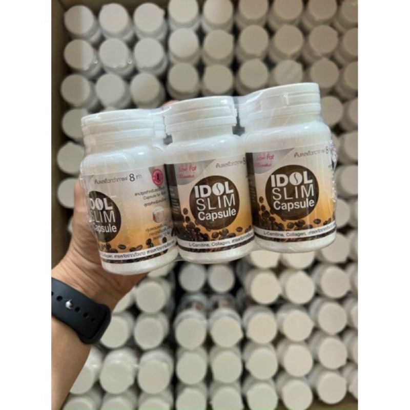 Weight loss Idol Slim Capsule Coffee 15 white capsules genuine Thailand ...