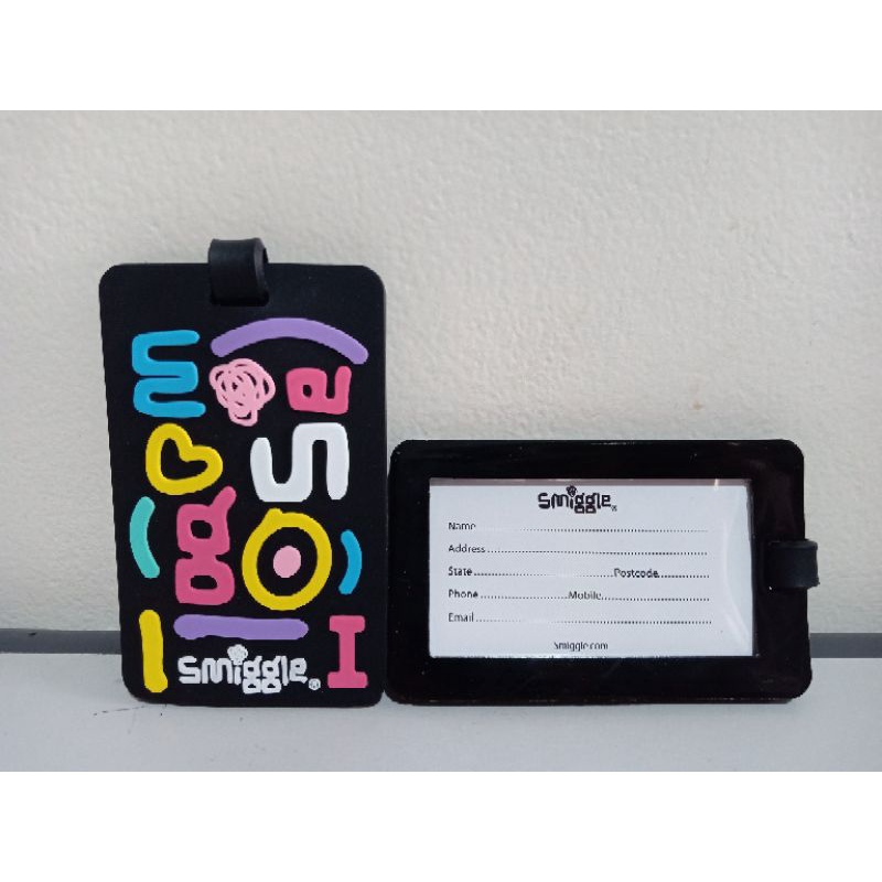 Smiggle name tag/smiggle Id card/Kids name tag | Shopee Malaysia