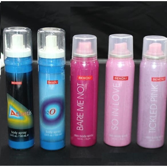Bench Body Spray / Atlantis / Bench Eight / So In love | Shopee Malaysia