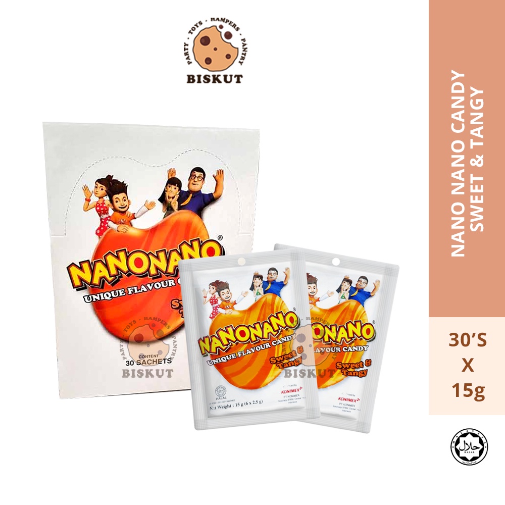 Nano Nano Unique Flavour Candy (30x15g)/Gula-Gula Nano (30x15g)/Nano ...