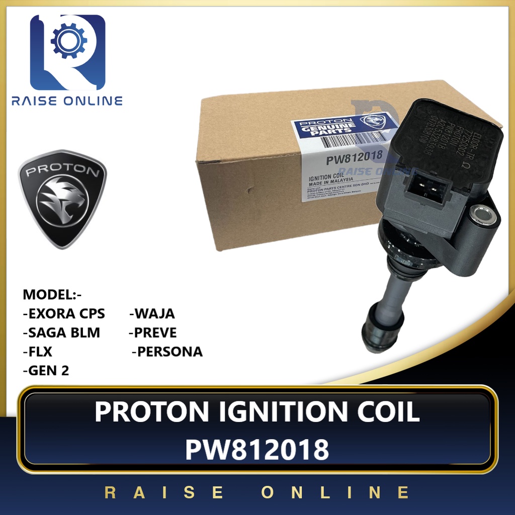 Original Proton IGNITION PLUG COIL PW812018 Exora CPS Saga BLM FL FLX ...