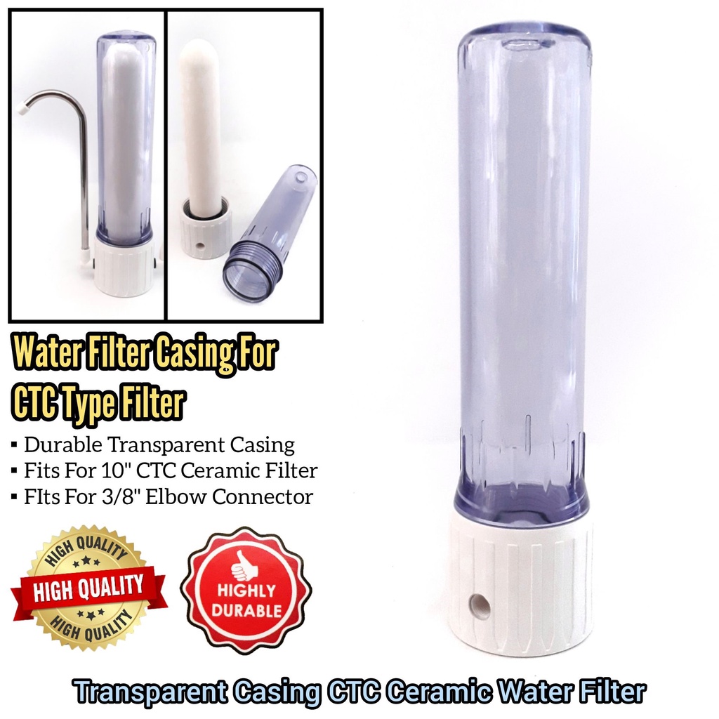 Transparent CTC Casing Housing For Ceramic Water Filter | Shopee Malaysia