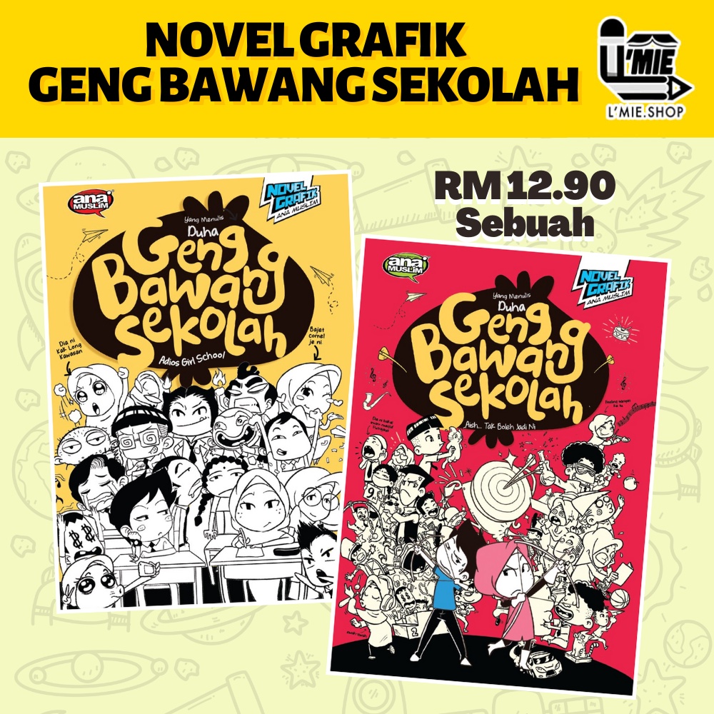 KOLEKSI NOVEL GENG BAWANG SEKOLAH - Buku Cerita kanak-kanak Ana Muslim ...