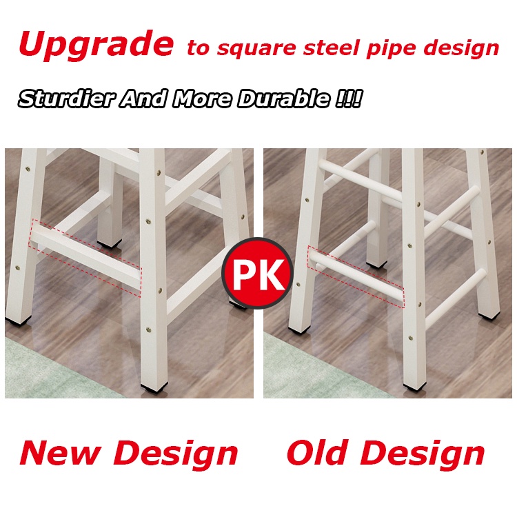 120*40*100cm Bar Table Dining Table Meja Makan Stool High Chair Kerusi ...