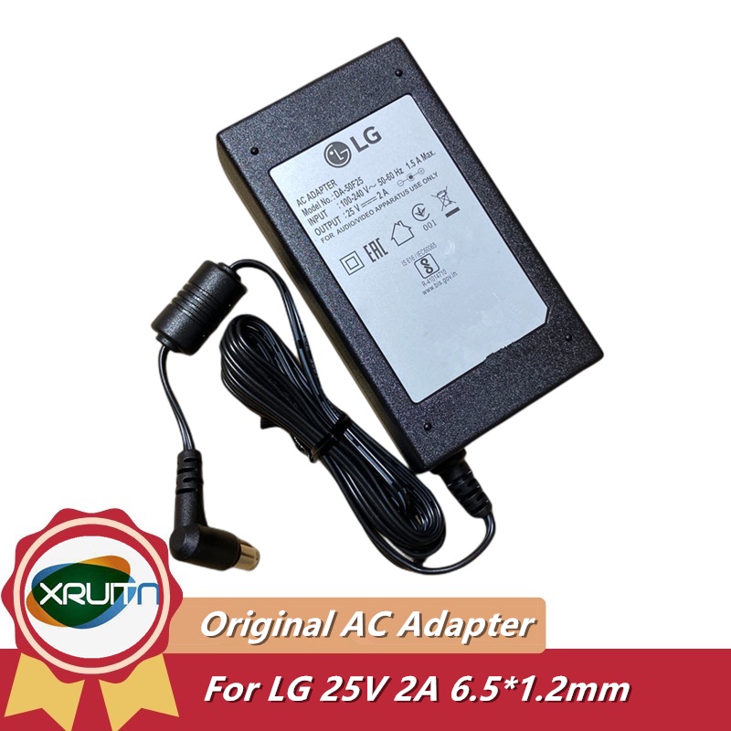 25V 2A 50.0W Original AC Adapter Charger For LG DA-50F25 LAS750M ...