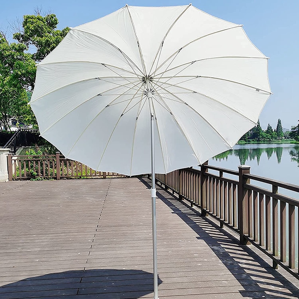 2M OUTDOOR UMBRELLA Beach Umbrella Fishing Parasol (Without Base ...