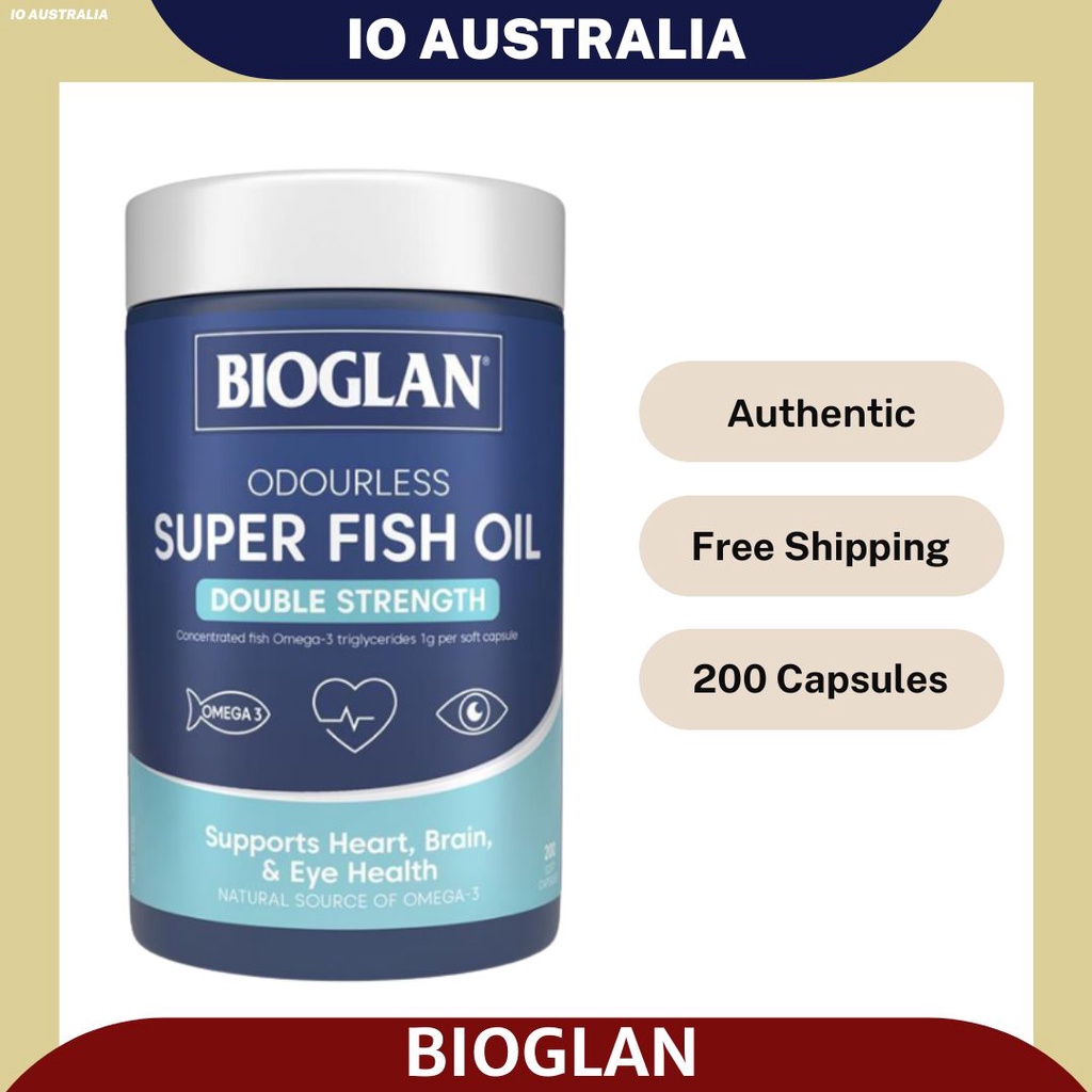 Bioglan Super Fish Oil 2000mg 200 Capsules | Shopee Malaysia
