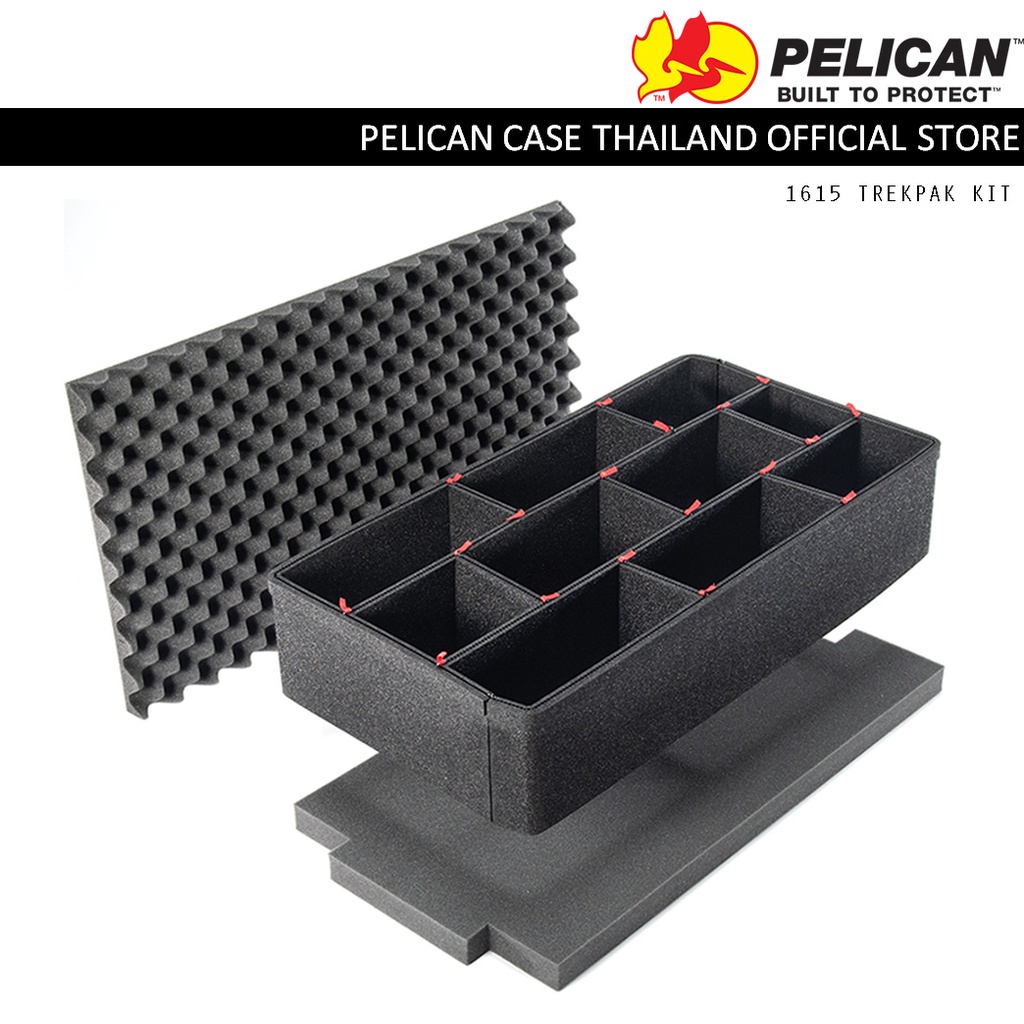 Pelican 1615 Air Trekpak Kit-system Set For Box Model 1615 | Shopee ...
