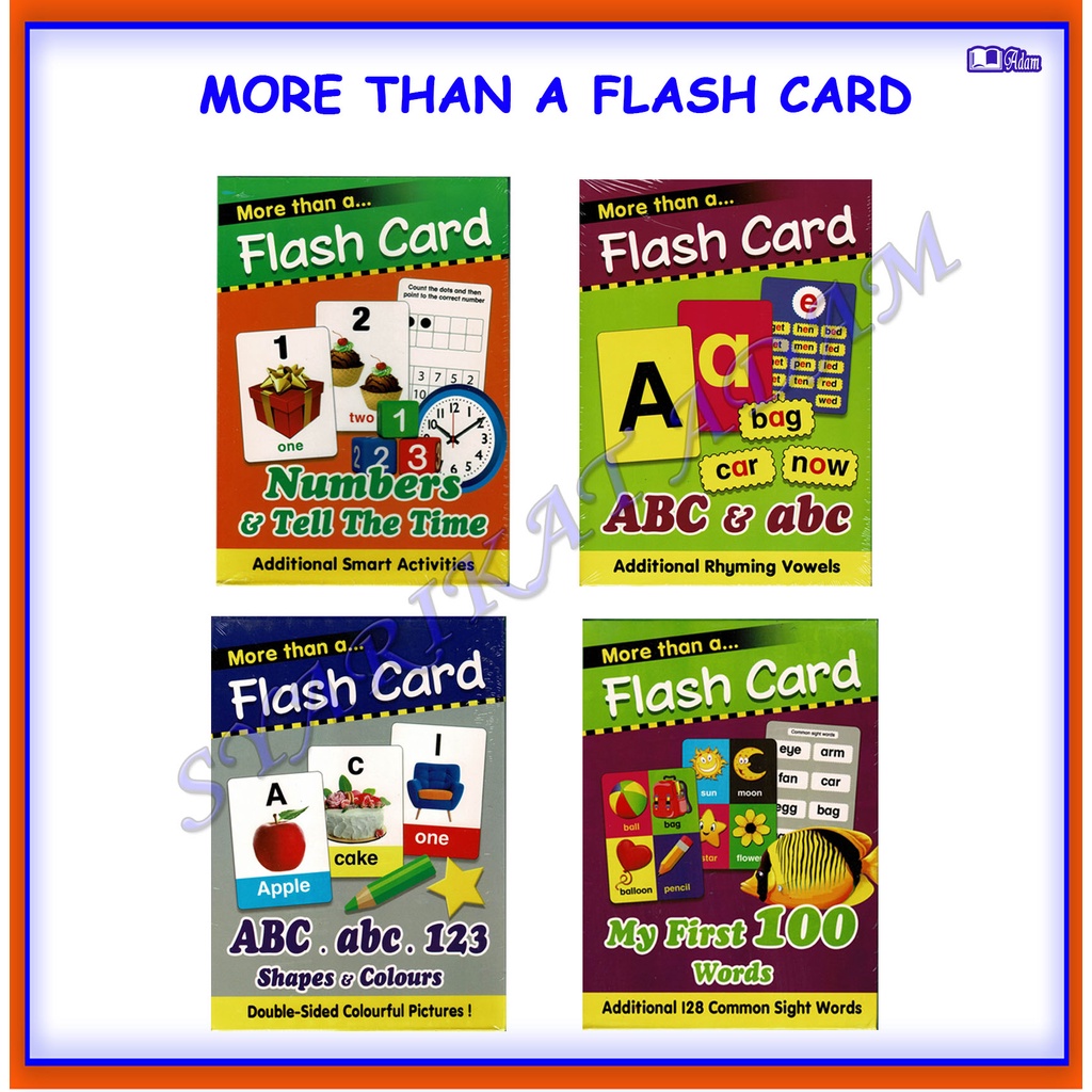 [ADM] MORE THAN A FLASH CARD | Shopee Malaysia