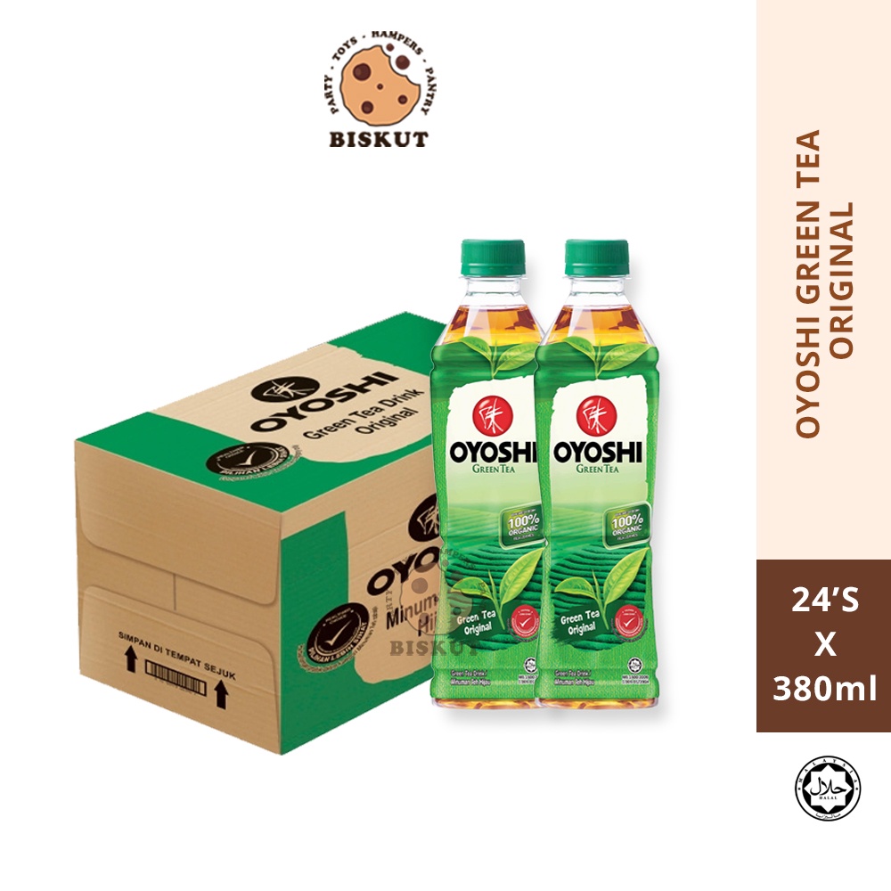 OYOSHI GREEN TEA (24X380ml) - ORIGINAL/HONEY LEMON | Shopee Malaysia
