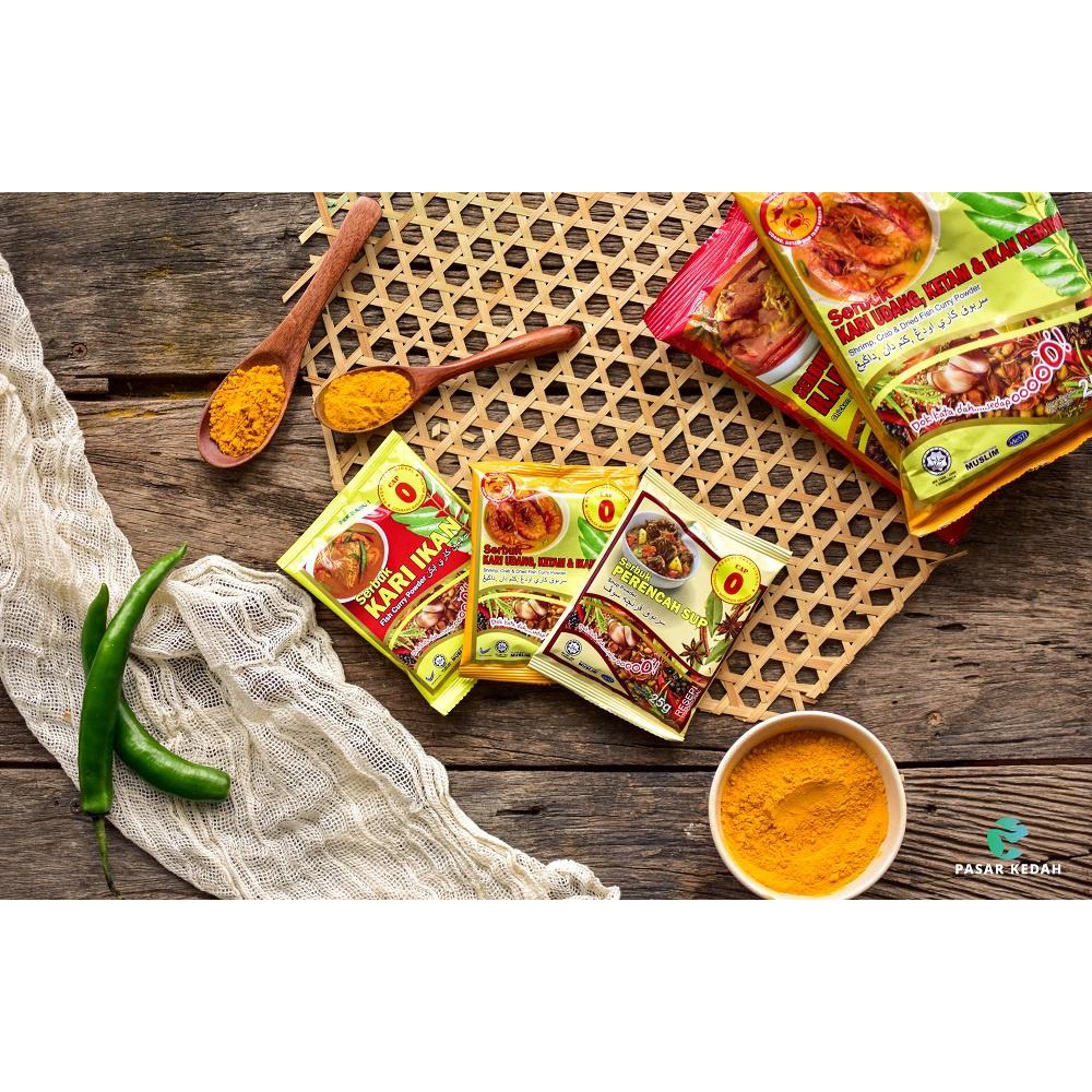 (250g) PEK BESAR Rempah Kari Ikan Cap O Fish Curry Powder | Halal ...
