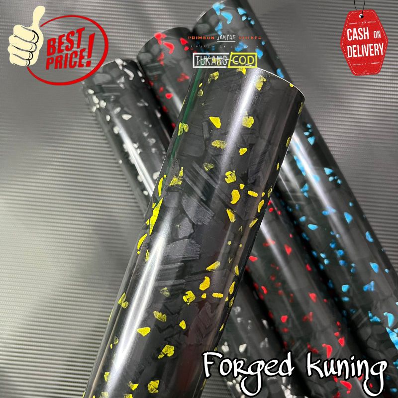 Premium Quality Forged Carbon Sticker Forged Scotlite Sticker 50 cm ...