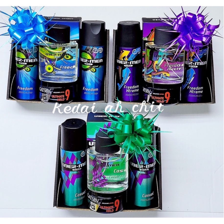 UBERMEN Perfume Gift Set - Most Suitable For 'Hantaran' / Birthday Gift ...