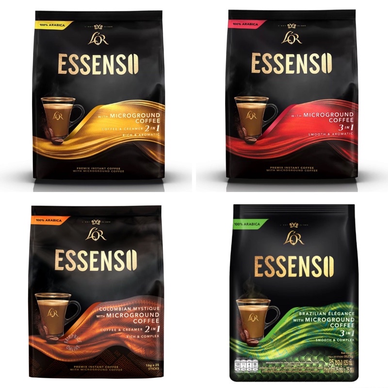 Lor Essenso Premix Instant Coffee with Microground Coffee [Brazilian ...