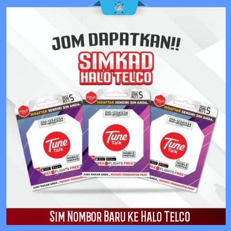 Sim Card Unlimited Halo Tune Talk Network Coverage Celcom | Shopee Malaysia