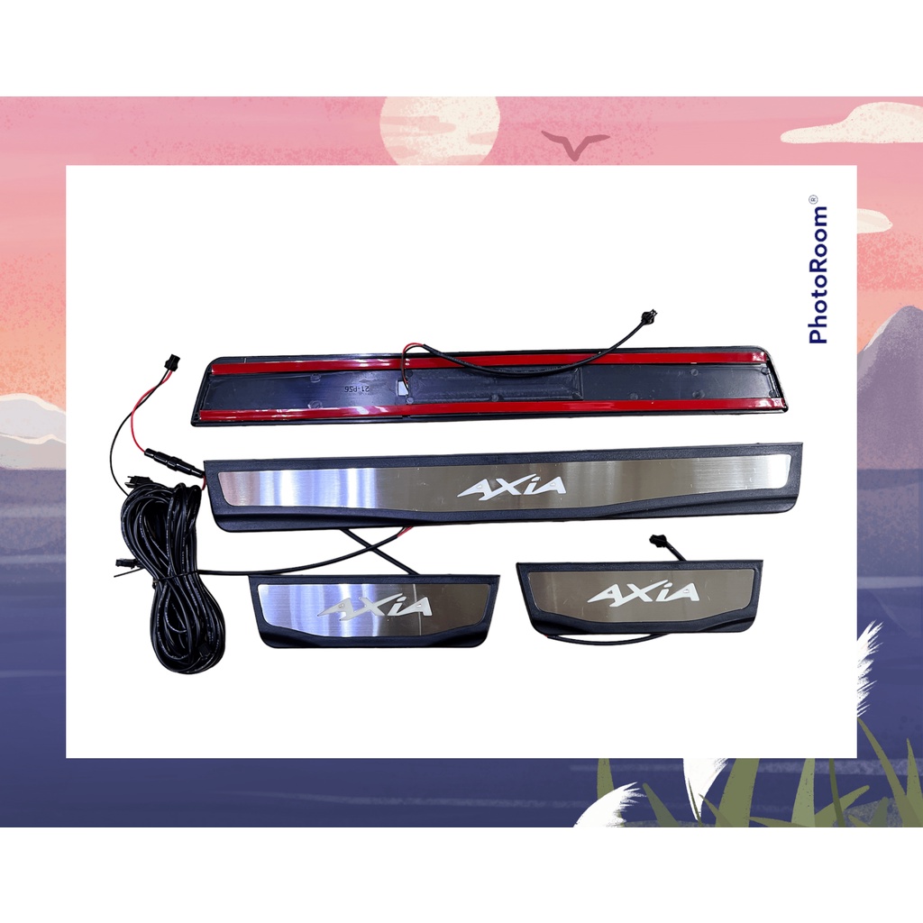 bezza axia Nissan almera ativa Axia Side Steel Plate/Door Side Step ...