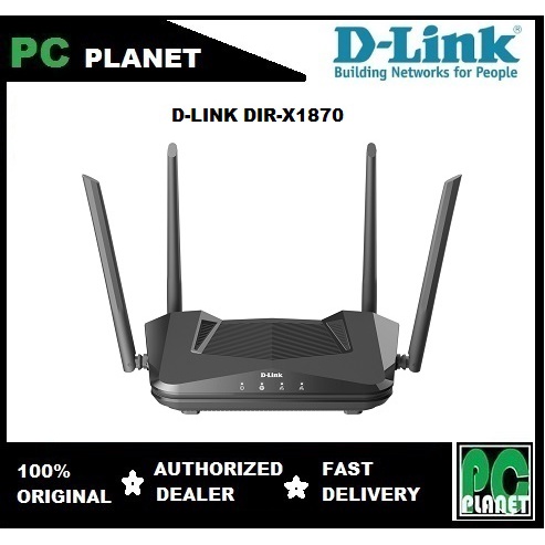 D-Link DIR-X1870 AX1800 Wi-Fi 6 Mesh Router | Shopee Malaysia