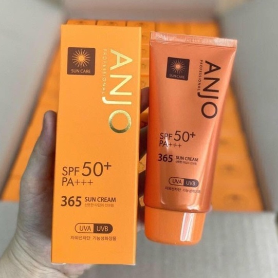 Anjo Professional Sunscreen SPF50+ PA+++ 365 Sun Cream | Shopee Malaysia