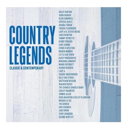 Various - Country Legends Classic & Comtemporary Vinyl ( 2 LP ...