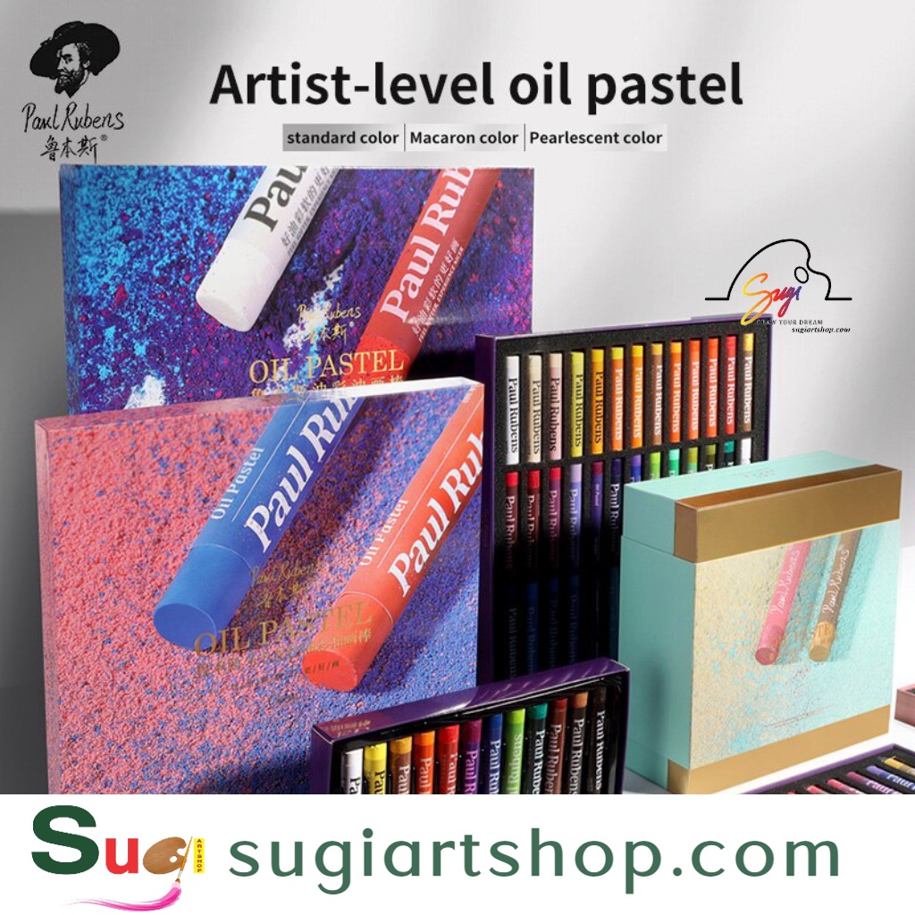 [ Sugi Art Shop ] Paul Rubens Artist Grade Oil Pastel, Paul Rubens Oil Pastel 12/24/36/48 colors ...