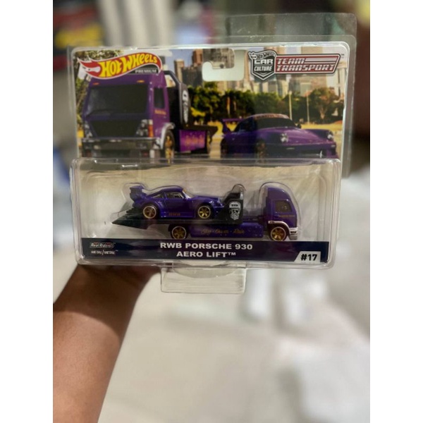 HOT WHEELS TEAM TRANSPORT RWB PORCHE | Shopee Malaysia