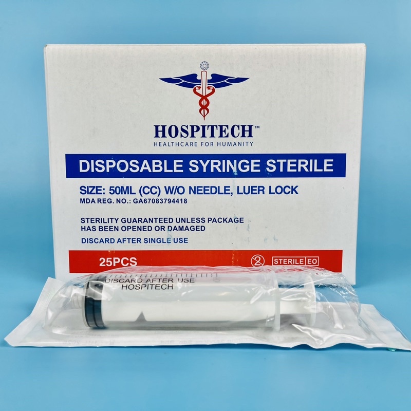 50ml/ 60ml Disposable Syringe luer slip/ Lock | Shopee Malaysia