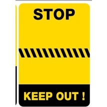 (Site Safety Sticker) Reflective/Non-Reflective Safety Signage For ...