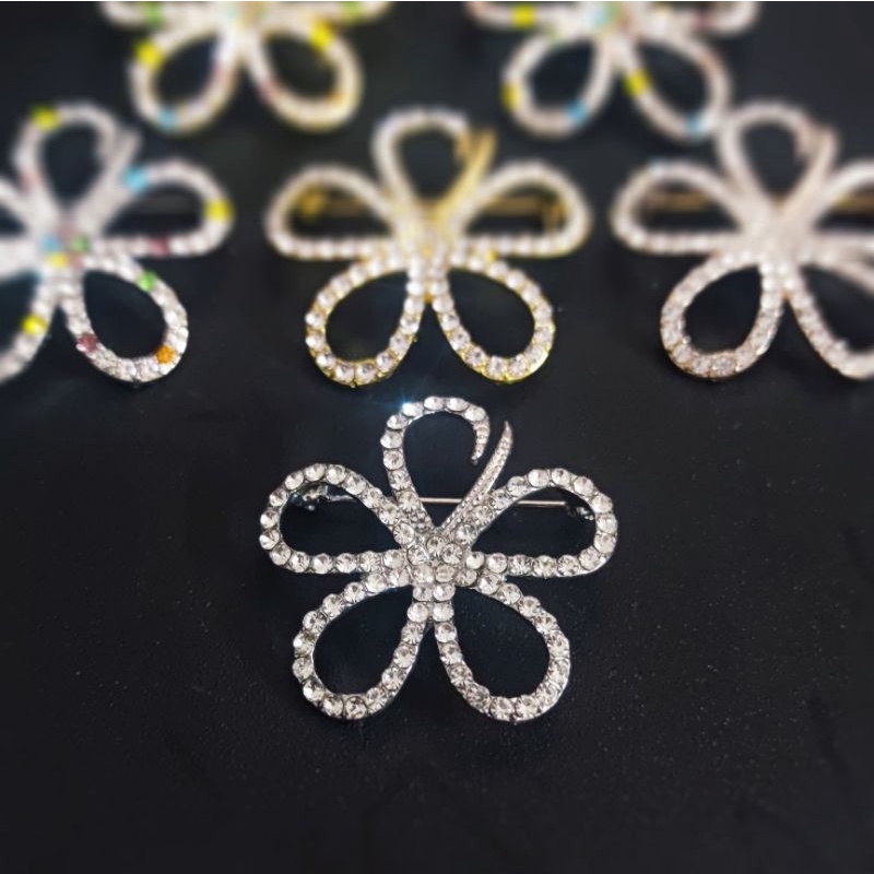 Hibiscus Brooch kerongsang Bunga Raya | Shopee Malaysia