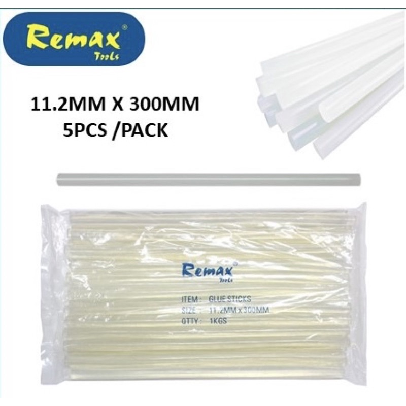 REMAX TAIWAN HOT MELT GLUE STICK 11.2 x 300mm 1kg | Shopee Malaysia