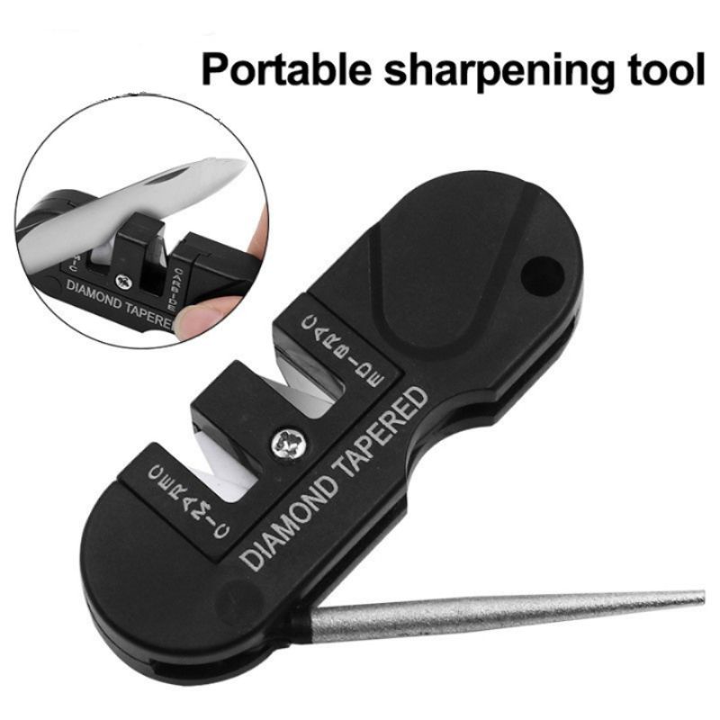 Outdoor multi-purpose tungsten steel sharpener quick sharpener ...