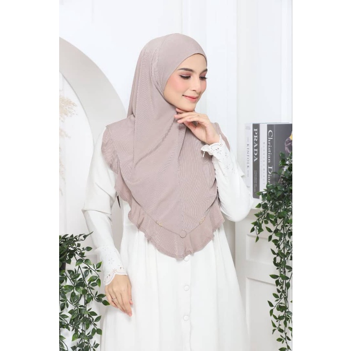 NEW ARRIVAL TUDUNG SARUNG DIORA RUFFLE COTTON RIBBED FREE SAIZ TUDUNG ...