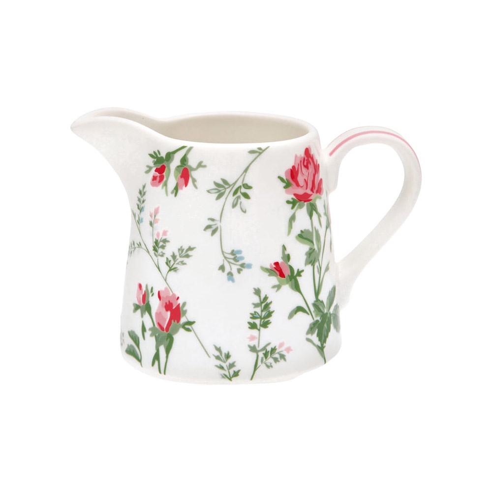 [Denmark GreenGate] Constance white Milk Can Cup Afternoon Tea Coffee ...