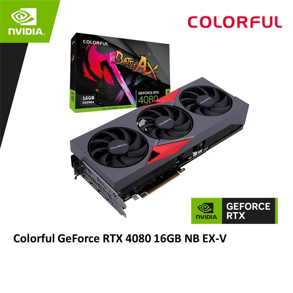 Colorful GeForce RTX 4080 16GB NB EX-V GRAPHIC CARD | Shopee Malaysia