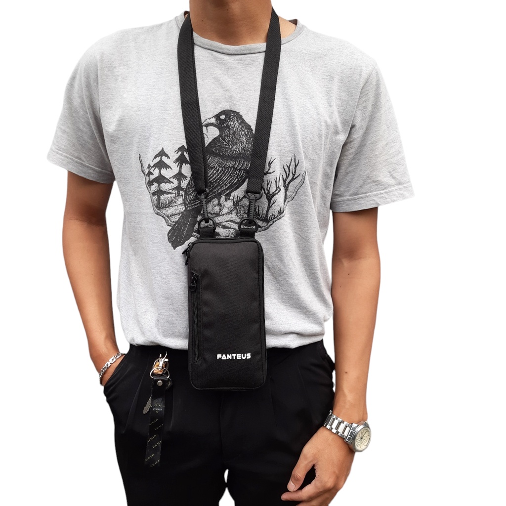 Sling Phone Magnus Hanging Pouch Wallet Hp Multifunctional Hanging Cell ...