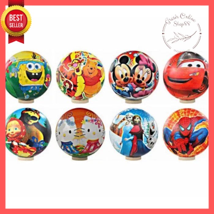 Gos -E310- Character Rubber Ball/Throw Ball/Rubber Ball/Kids Toy Kick ...