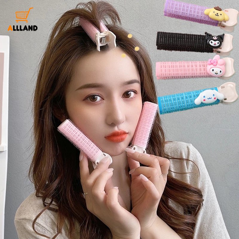 Cartoon Cute Magic Self Grip Lazy Bangs Hair Rollers/ Portable Hair ...