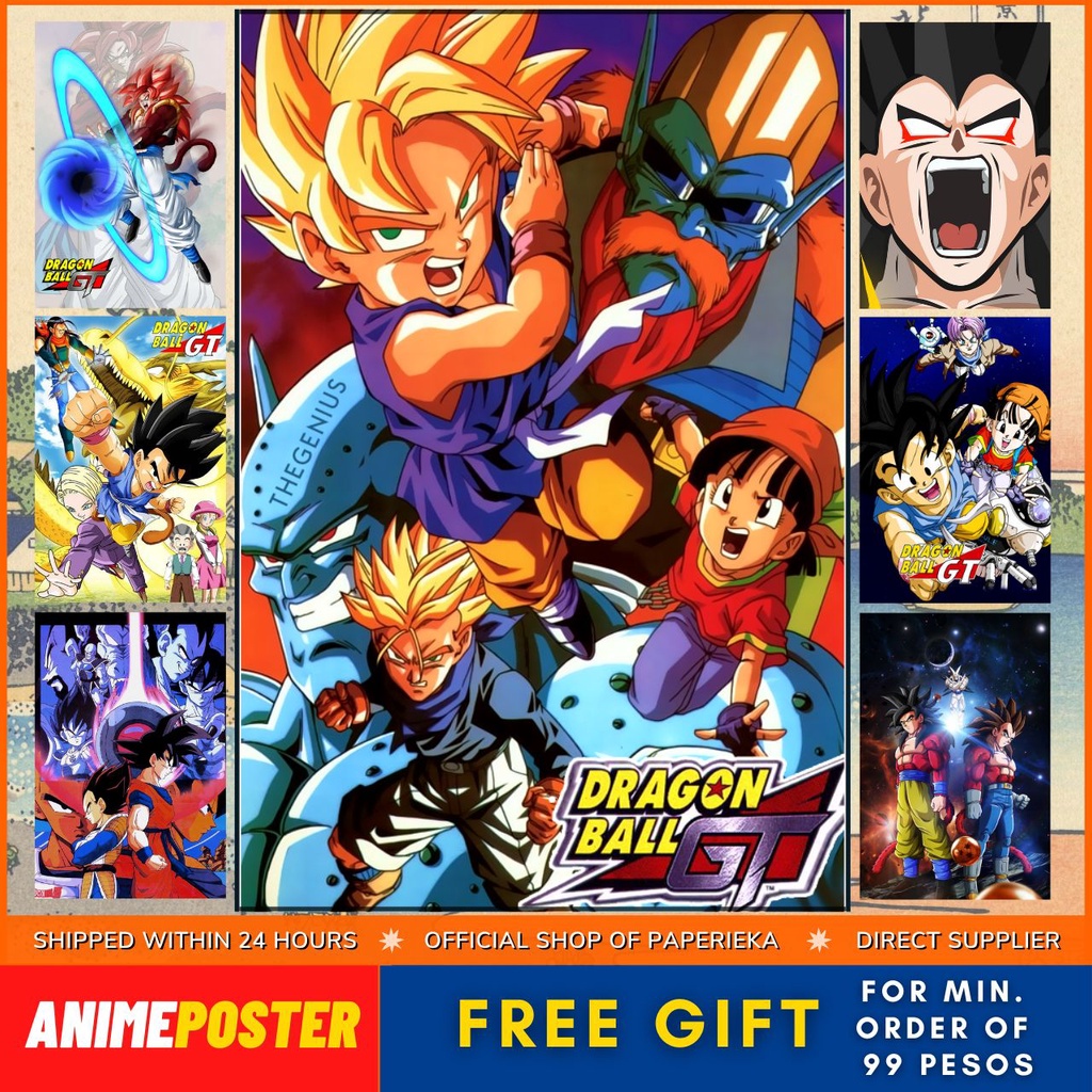 Dragon Ball GT : Official Anime Poster / Stickers / Laminated Posters ...