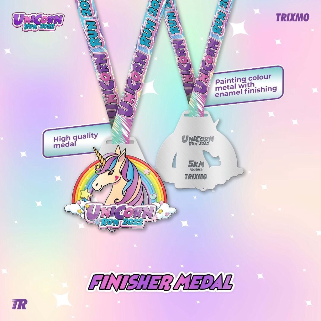 [EndYearSale] READYSTOCK MEDAL UNICORN RUN EDITION 2022 | Shopee Malaysia