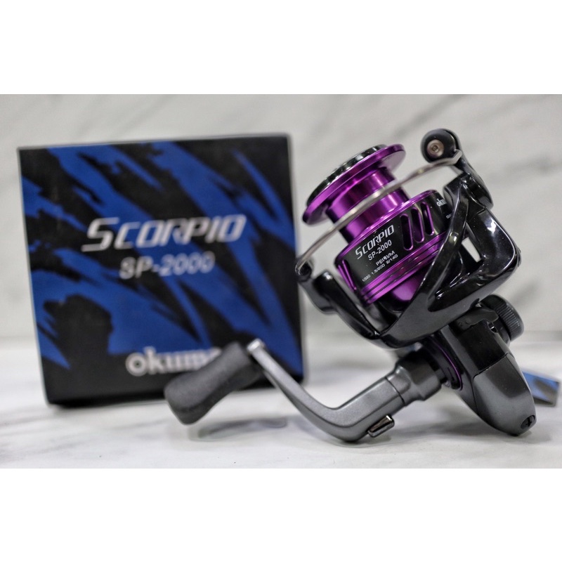 Baoxiong Okuma Fishing Dedicated Spinning Wheel Style Reel new Scorpio ...
