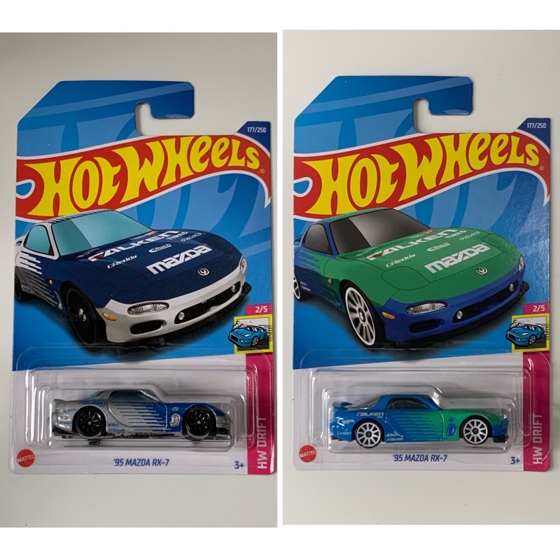Hot Wheels ‘95 Mazda Rx-7 RX7 Falken | Shopee Malaysia