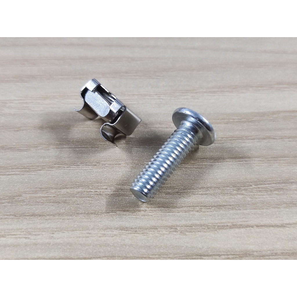 M6 Screw & Cage Nuts For All Server Rack (10 Set 1 Pack) | Shopee Malaysia