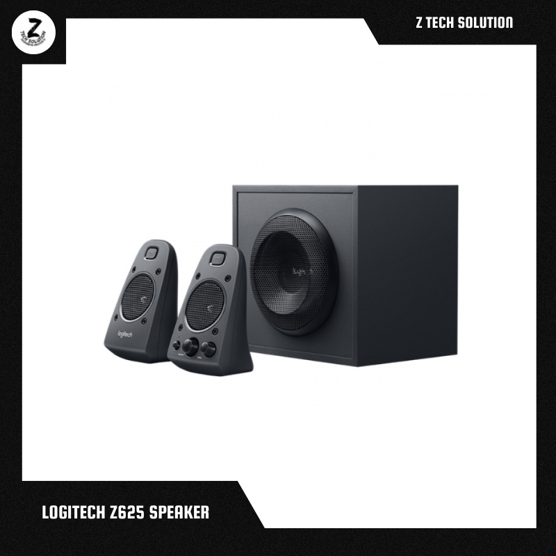Logitech Z625 Gaming Speaker System with Subwoofer and Optical Input | Shopee Malaysia