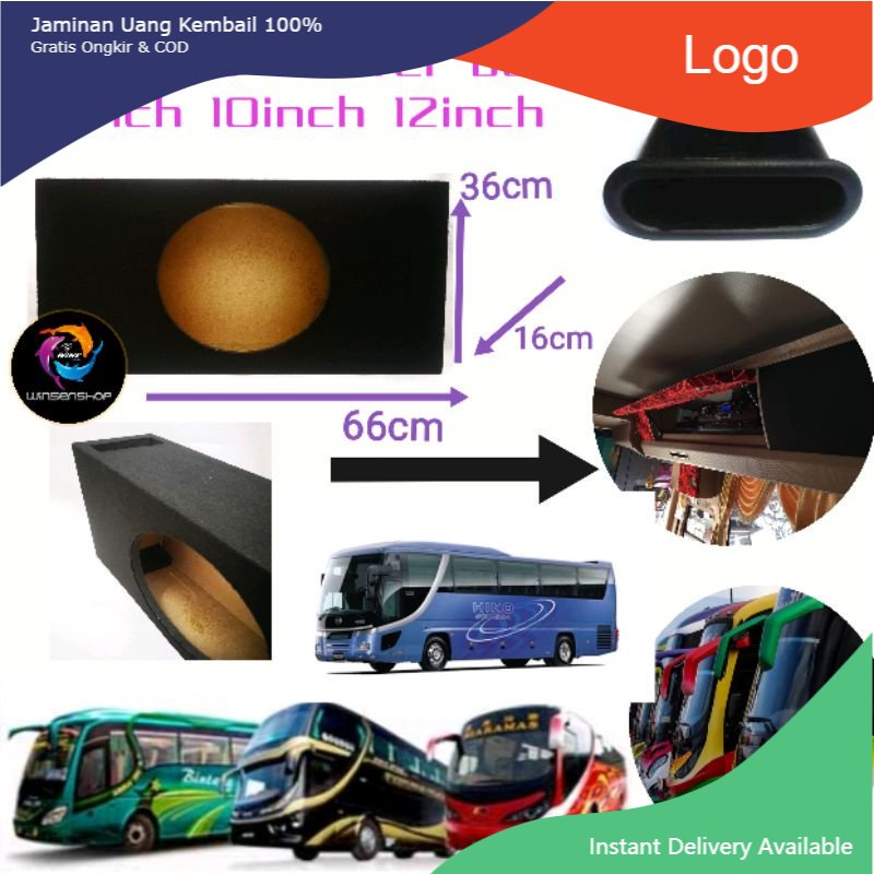 bus sub woofer box mdf 8inch 10inch 12inch | Shopee Malaysia