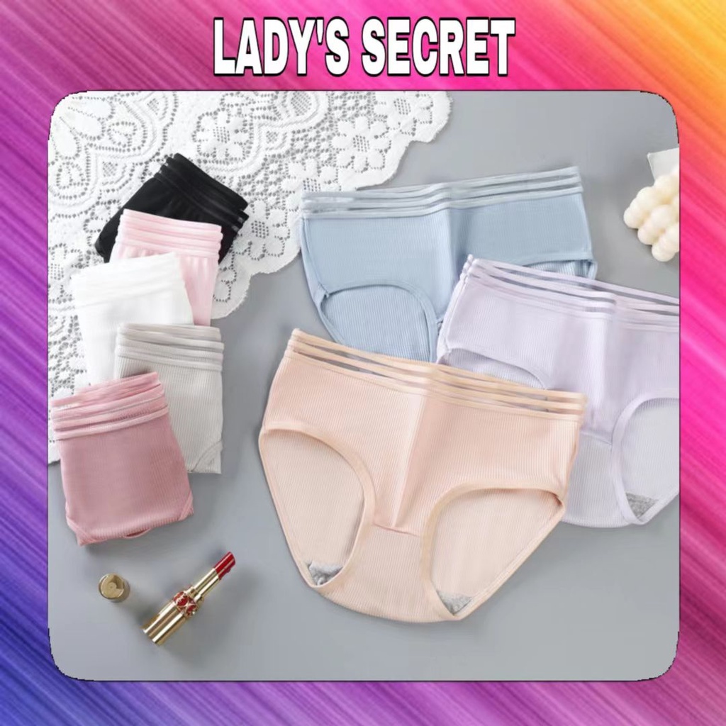 Women Spender Celana Panties Underwear Seluar Dalam Wanita Bow Briefs ...