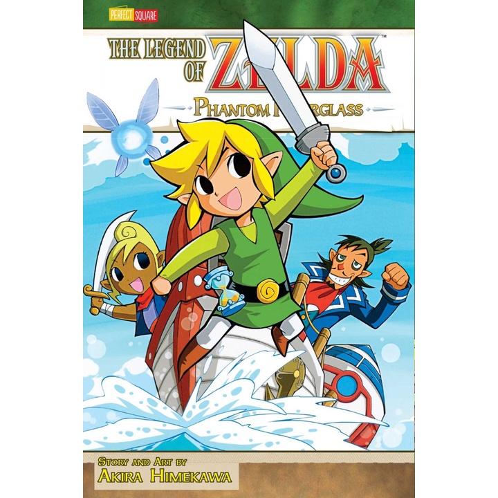 THE LEGEND OF ZELDA PHANTOM HOURGLASS MANGA BY AKIRA HIMEKAWA VIZ MEDIA ...