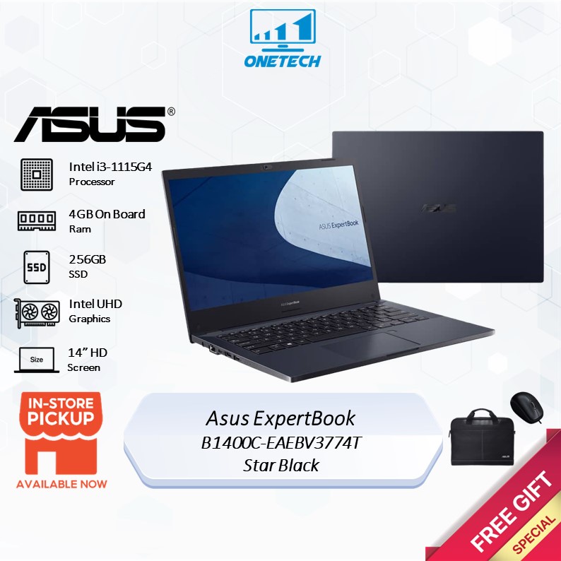 Asus ExpertBook P2451F-ABV3183T / B1400C-EAEBV3774T Commercial Notebook ...