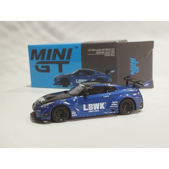1/64 Liberty Walk GT-R by Mini GT (Blue) | Shopee Malaysia