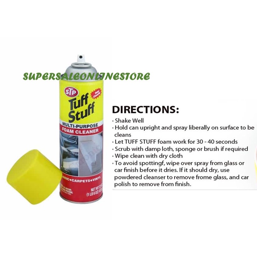 1PC STP Tuff Stuff Multi-Purpose Foam Cleaner (623g) | Shopee Malaysia