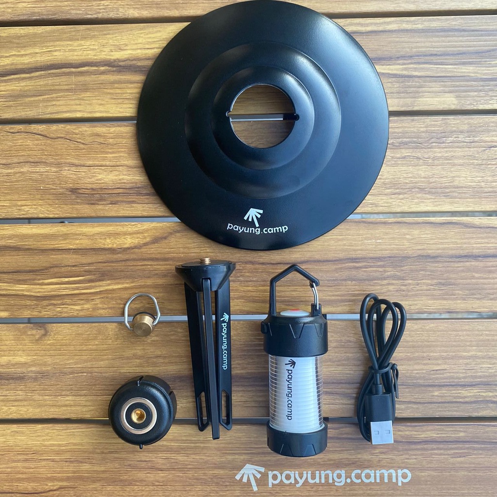 PAYUNG.CAMP Moonlight LED Camping Lamp USB Rechargeable Light Lantern ...